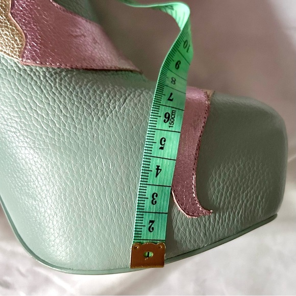 Butrich | Shoes | Butrich Anaconda Snake Leather Platform Boots In Blue ...